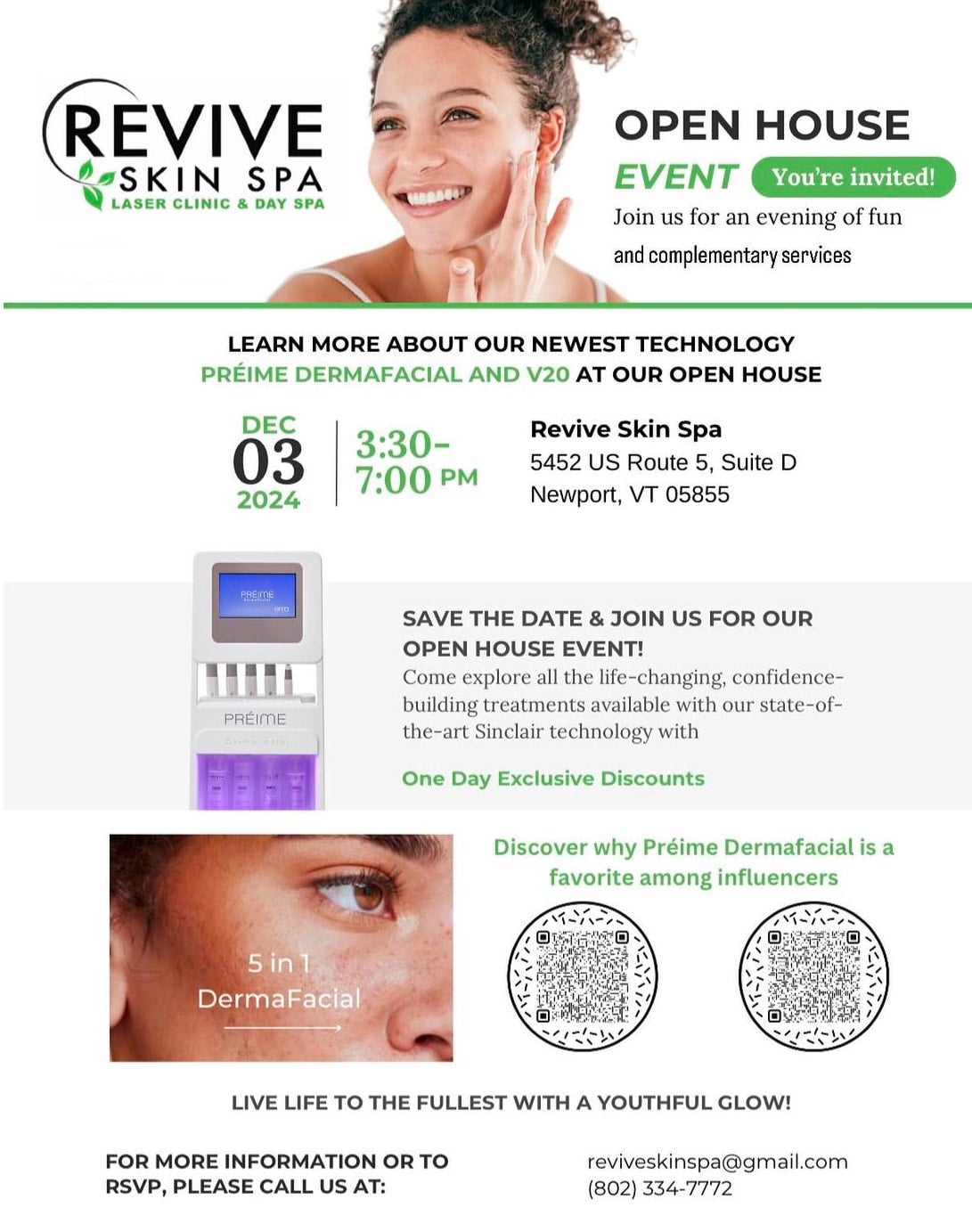 Open House | Revive Skin Spa
